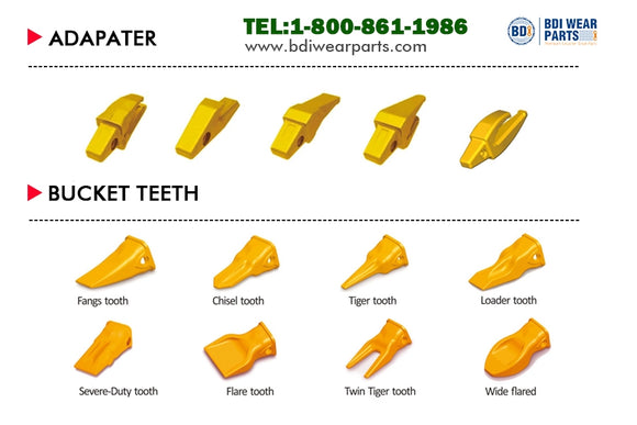 Everything You Need To Know About Bucket Teeth – BDI Wear Parts