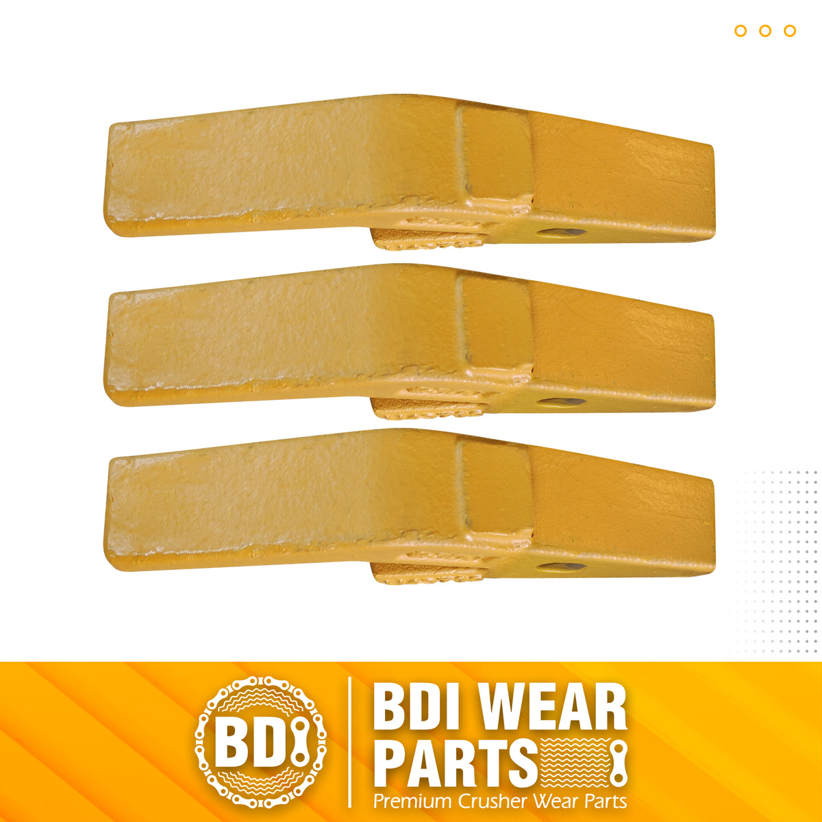 BDI Wear Parts U43792 Weld On Adapter for 23 230 Bucket Teeth, Backhoe