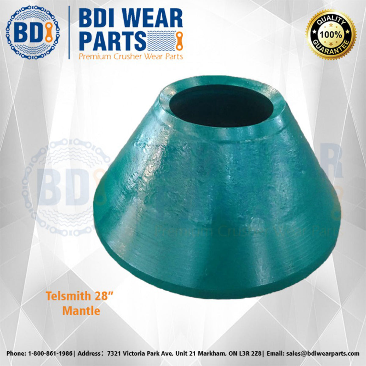 Telsmith 28” Mantle – BDI Wear Parts
