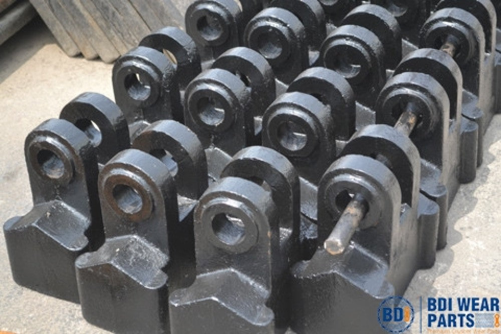 Hammer Mill Hammers – BDI Wear Parts